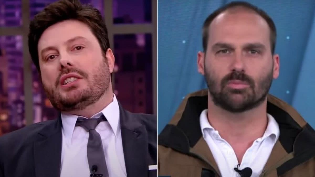 Danilo Gentilli chama Eduardo Bolsonaro de "maior bosta" após recuo dos ...