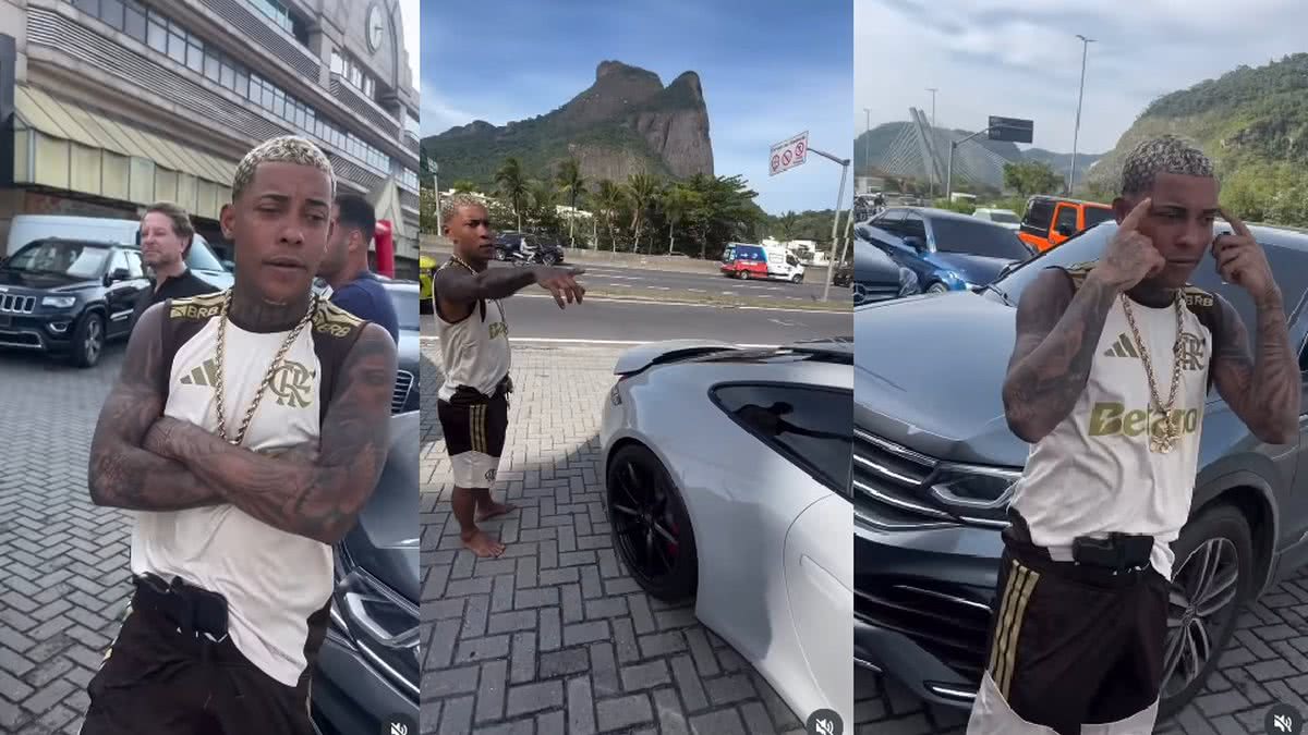 Descalço e com camiseta de time, MC Poze do Rodo viraliza ao comprar ...