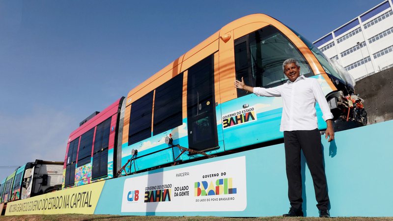 Diante dos novos trens do VLT, Jerônimo rebate críticas da oposição ...