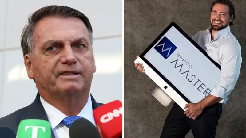 “Idiota” e “beócio”: Dono do Master detona Bolsonaro após post sobre banco