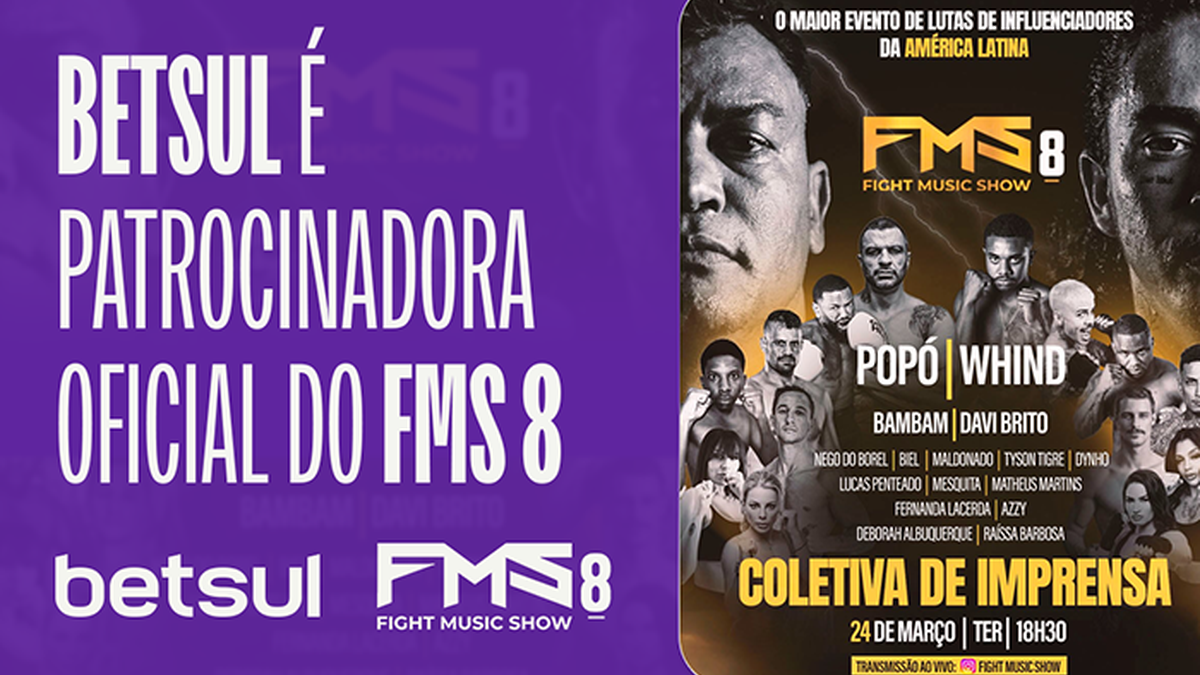Popó encara Whindersson e lidera card estrelado do Fight Music Show 8 ...