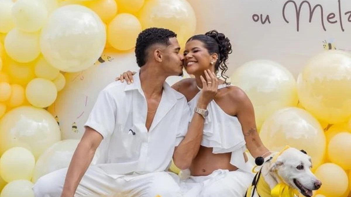 Influenciadores baianos Sheuba e Tiago Souza descobrem sexo do bebê em ...