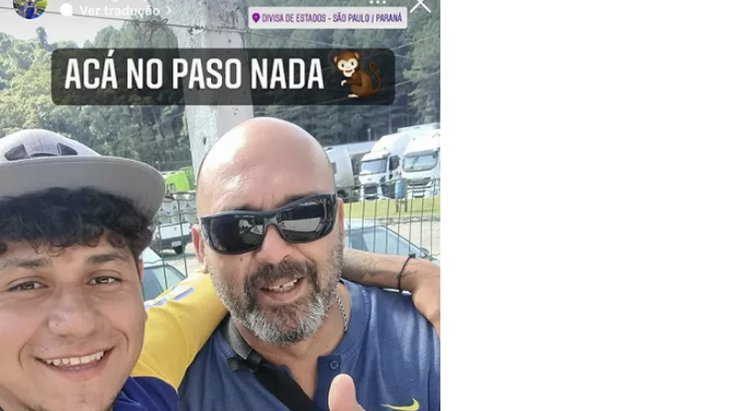 Solto após pagar fiança, torcedor argentino ironiza ato de racismo com ...