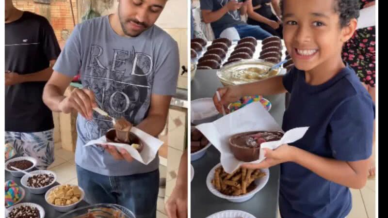 VÍDEO: Família viraliza com 'self-service' de ovos de páscoa; entenda