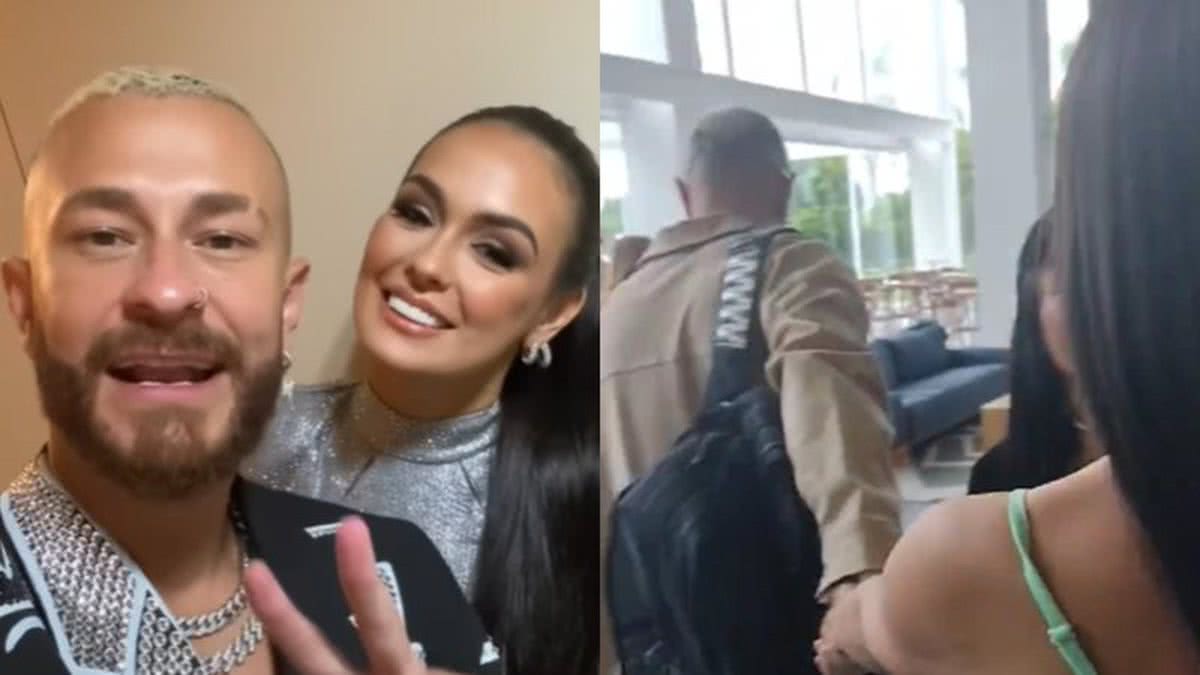 Fred Desimpedidos puxa Larissa pelo braço e internautas criticam: “Que ...