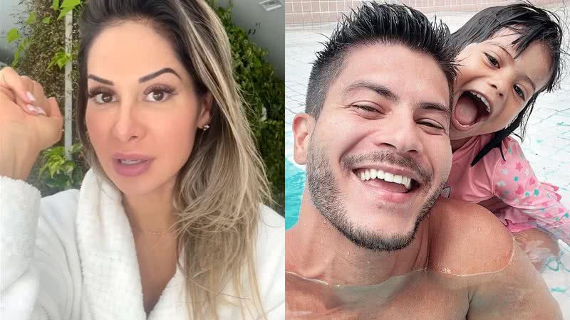 Maíra Cardi posta clique e é detonada por fãs de Arthur Aguiar; entenda Maíra Cardi posta clique e é detonada por fãs de Arthur Aguiar; entenda