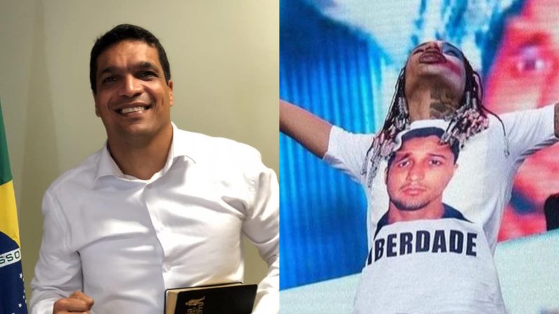 Cabo Daciolo pede liberdade para Marcinho VP, líder do CV