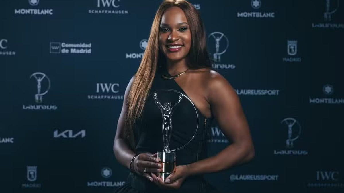 Rebeca Andrade faz história e conquista prêmio Laureus, o Oscar do Esporte