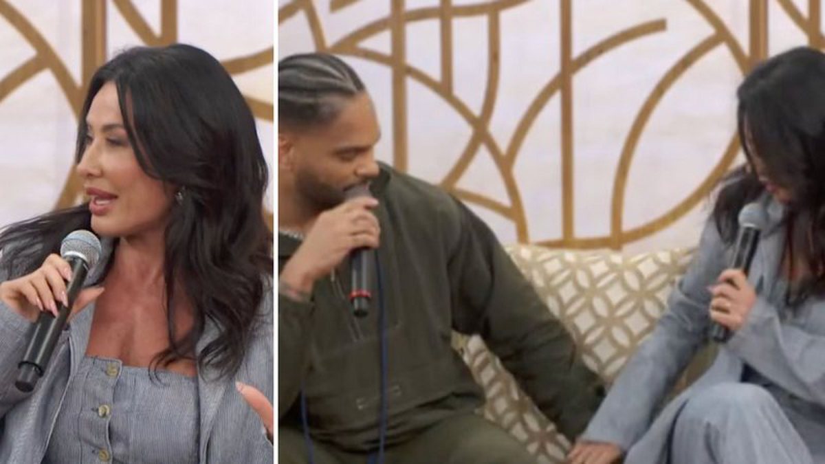 Scheila Carvalho 'passa vergonha' ao vivo na TV Globo ao lado de Tony Sales; veja o que aconteceu