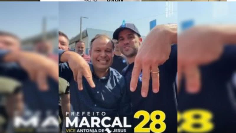 Marçal comete gafe em logo de campanha; entenda