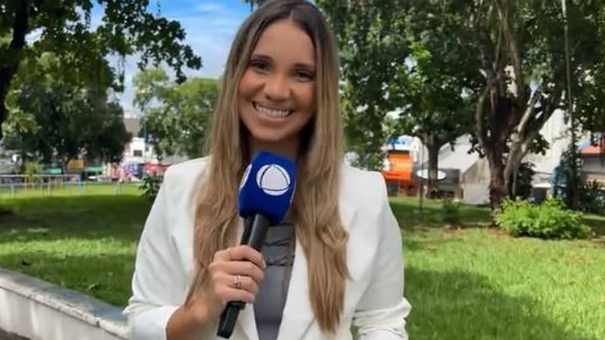 Repórter da Record entra em trabalho de parto durante entrada ao vivo ...