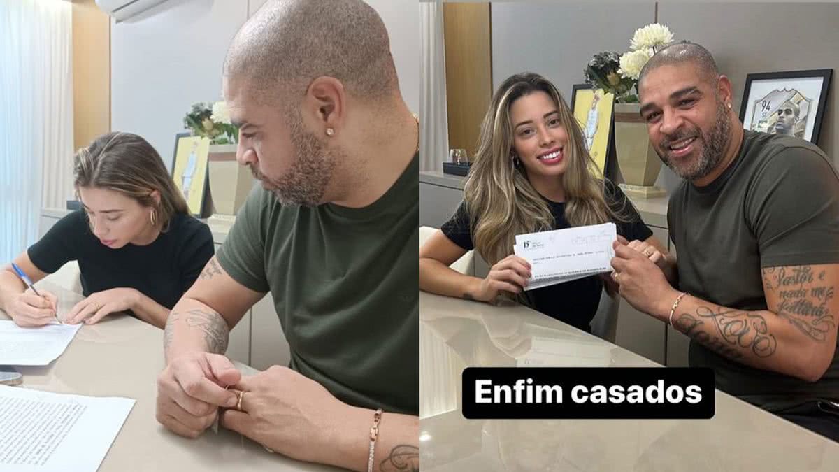 Mas Já Adriano Imperador Se Separa Após 24 Dias De Casado