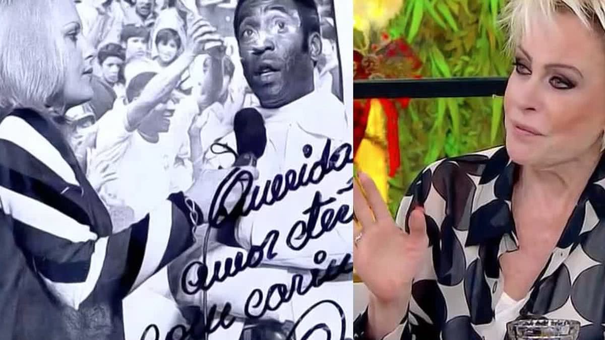 Após morte de Pelé, Ana Maria Braga revela história antiga dos dois ...
