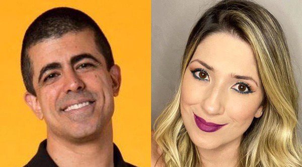 Foto mostra Marcius Melhem agarrando Dani Calabresa; confira