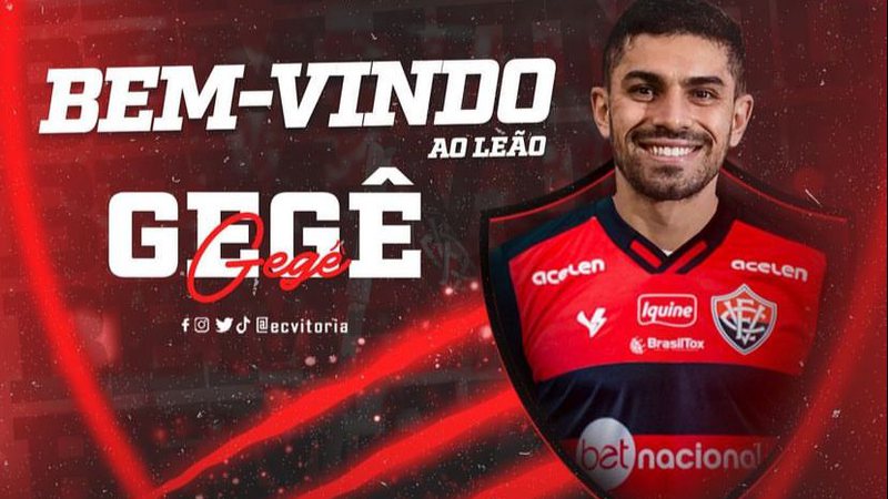 Vitória oficializa chegada de Gegê
