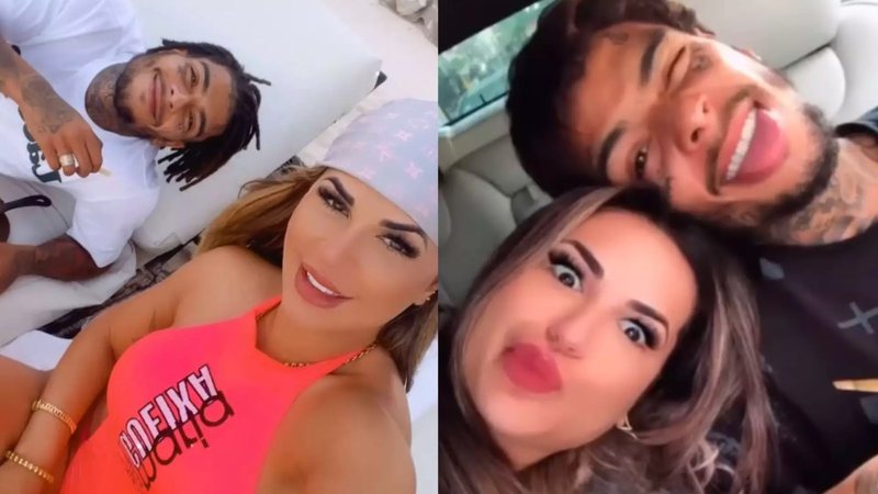 Deolane Bezerra relembra foto com MC Kevin e se declara para o cantor ...