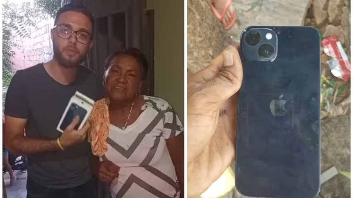 Gari encontra iPhone e devolve ao dono