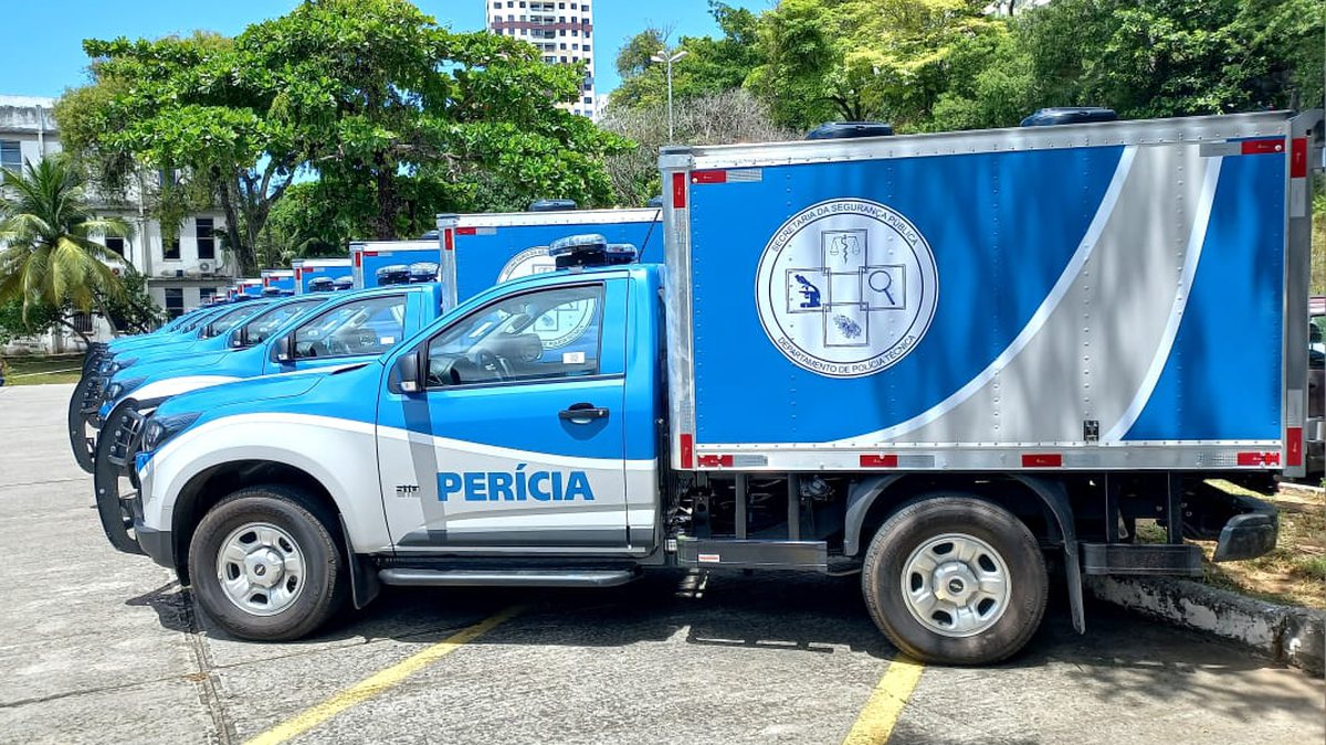 Governo entrega 21 novas viaturas para a Polícia Técnica da Bahia