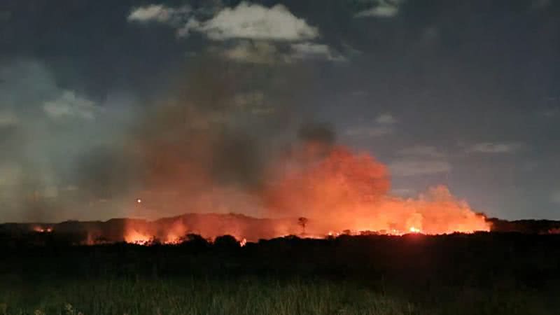 Incêndio atinge área de mata no condomínio Busca Vida e preocupa ...