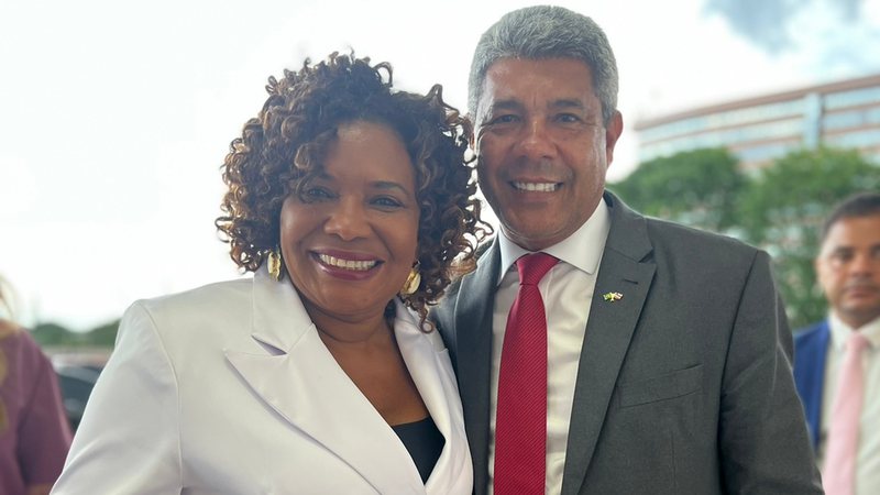Jerônimo participa de cerimônia de posse de Margareth Menezes
