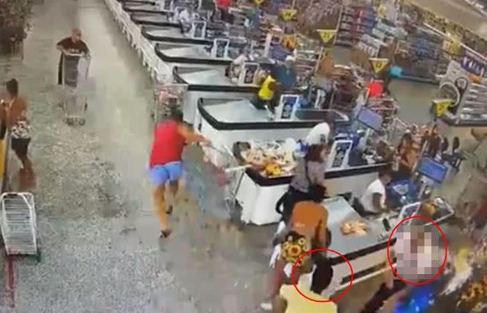 Imagem Forte Veja O Momento Em Que Segurança é Morto Cruelmente Dentro