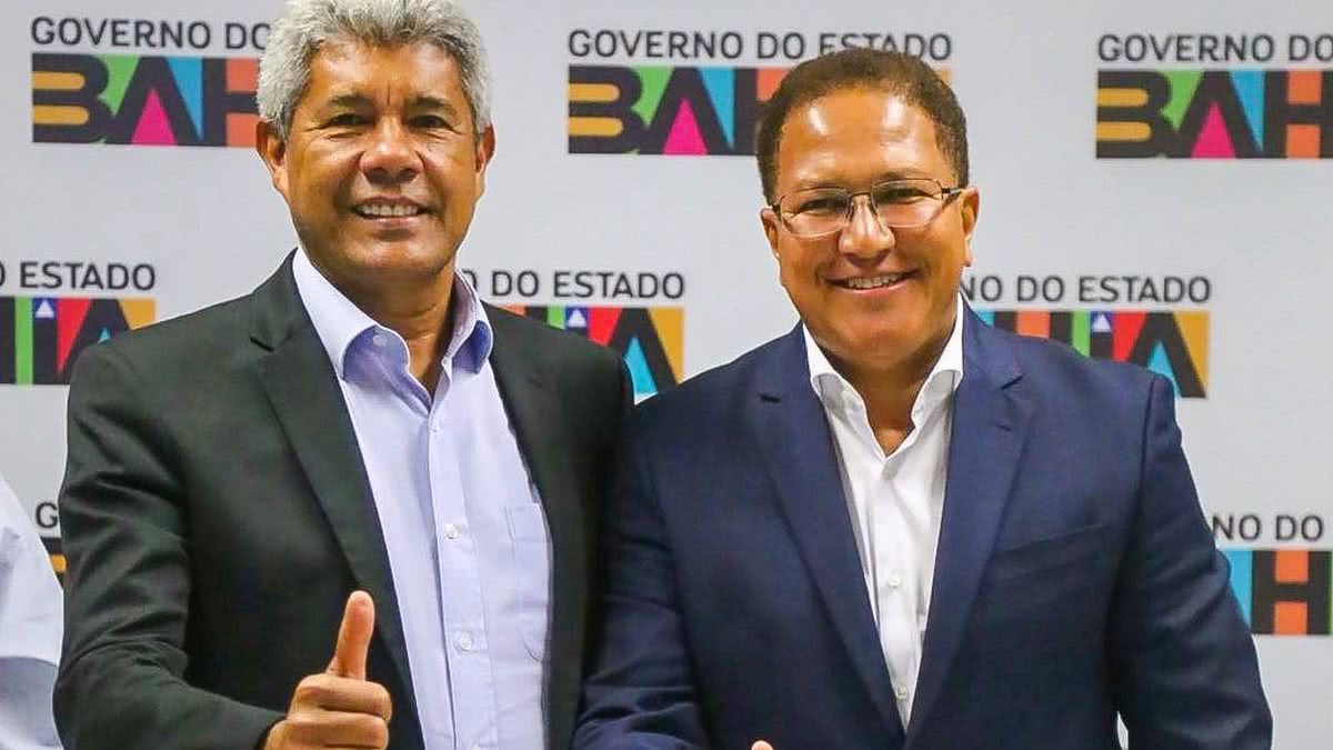 Jerônimo Rodrigues e Augusto Castro discutem pacote de obras para Itabuna