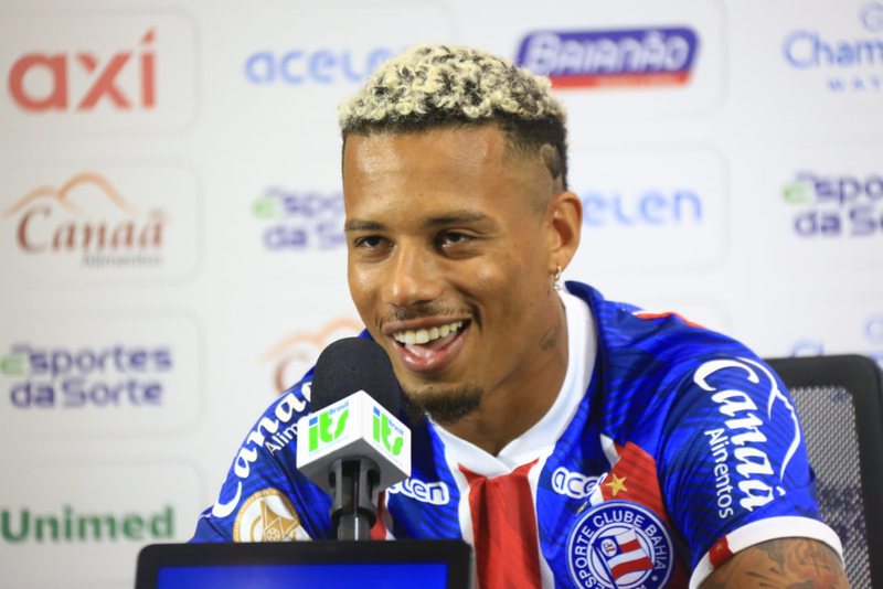 Galeria · Apresentação de Rafael Ratão, novo jogador do Bahia