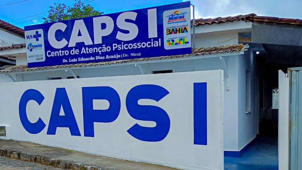 Inaugurado em Maraú novo Centro de Atenção Psicossocial