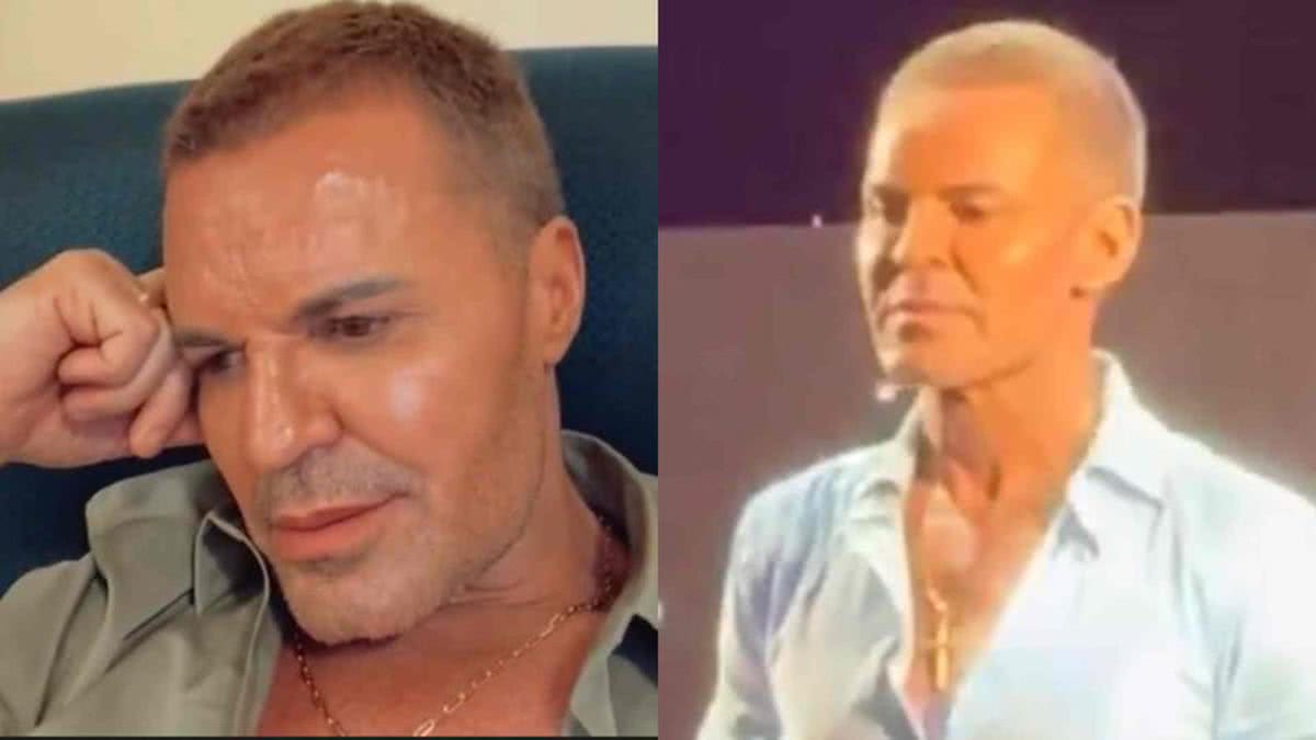 Eduardo Costa explica motivo de ficar paralisado durante show; entenda