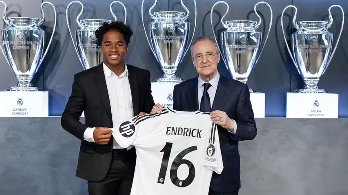 Promessa do futebol brasileiro, Endrick assina contrato com o Real Madrid