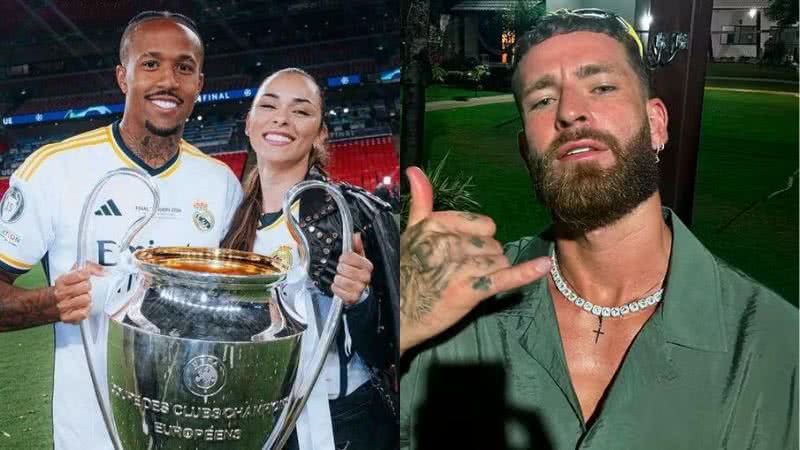 Esposa de Éder Militão, Tainá Castro ainda mantém tatuagem em homenagem ...