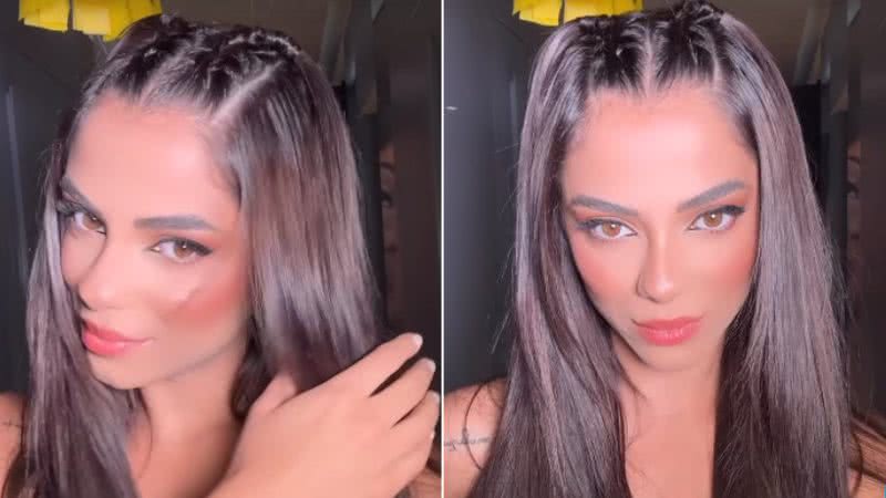 Key Alves surpreende ao surgir com sósia de cowboy durante festa: "Passada"