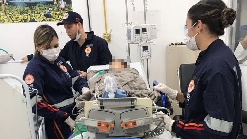 Bebê intoxicado com haxixe tem alta médica