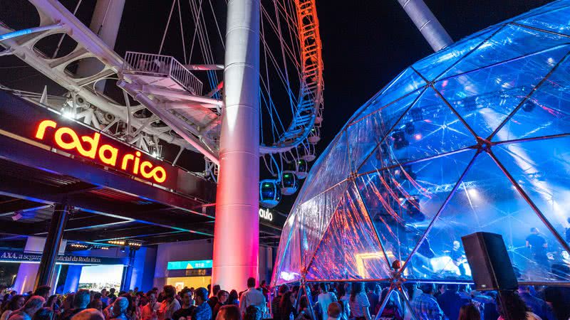 Maior roda-gigante da América Latina proporciona experiência ...