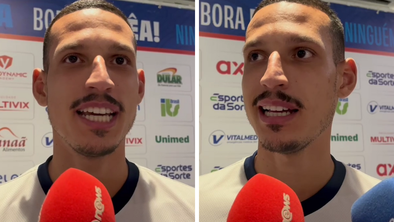 Titular absoluto no Bahia, Gabriel Xavier celebra triunfo na Fonte Nova ...