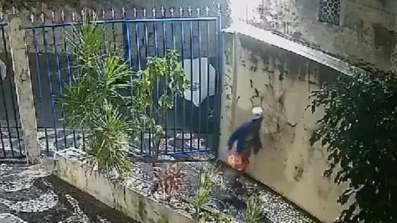 Vídeo mostra mulher que foi presa por roubo invadindo prédio na Barra ...