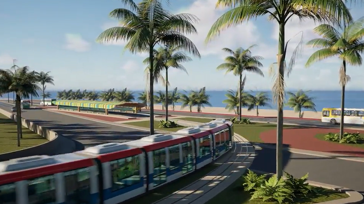 VLT de Salvador terá percurso de 36,4 quilômetros e 34 paradas; veja o ...