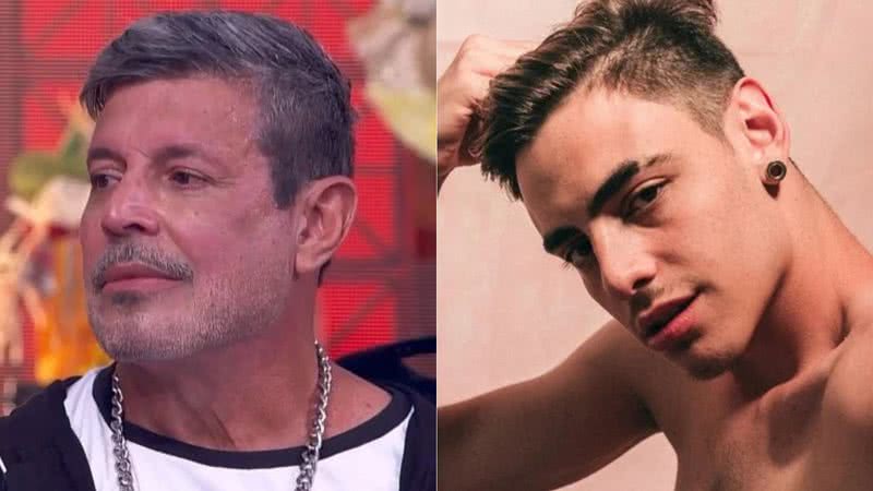 De volta à Globo, Alexandre Frota ignora filho em homenagem no Domingão ...