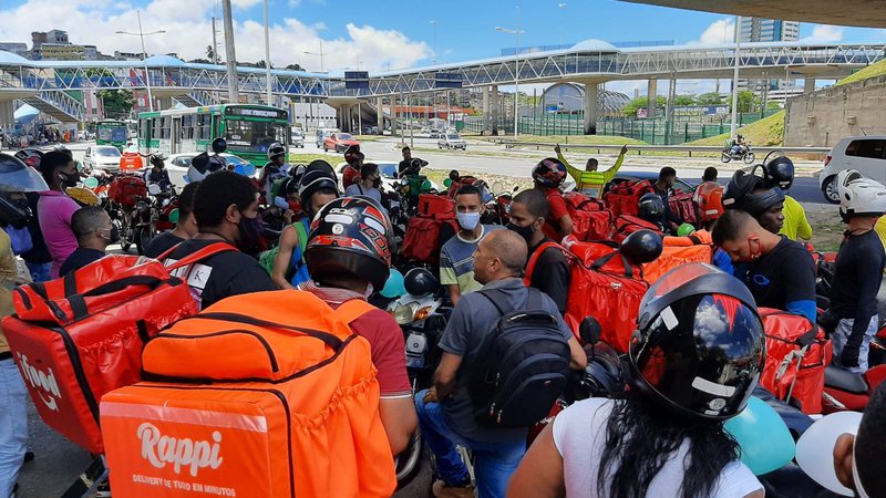 Motociclistas Protestam Por Mais Segurança Após Morte De Entregador Na