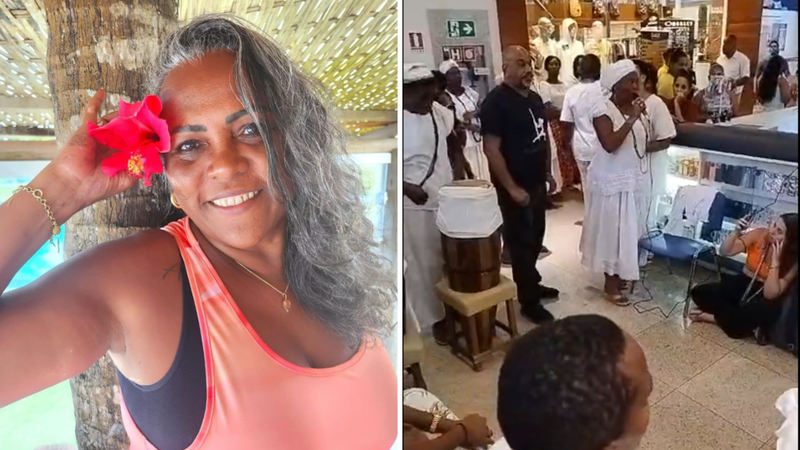 Vídeo: Após sofrer racismo religioso em salão de beleza, Ialorixá faz ... Vídeo: Após sofrer racismo religioso em salão de beleza, Ialorixá faz ...