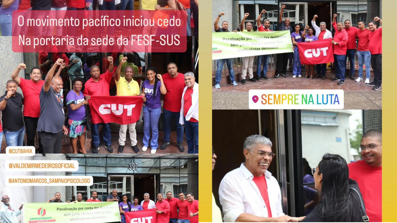 Entidades protestam após demissões em fundações públicas e privadas na ...