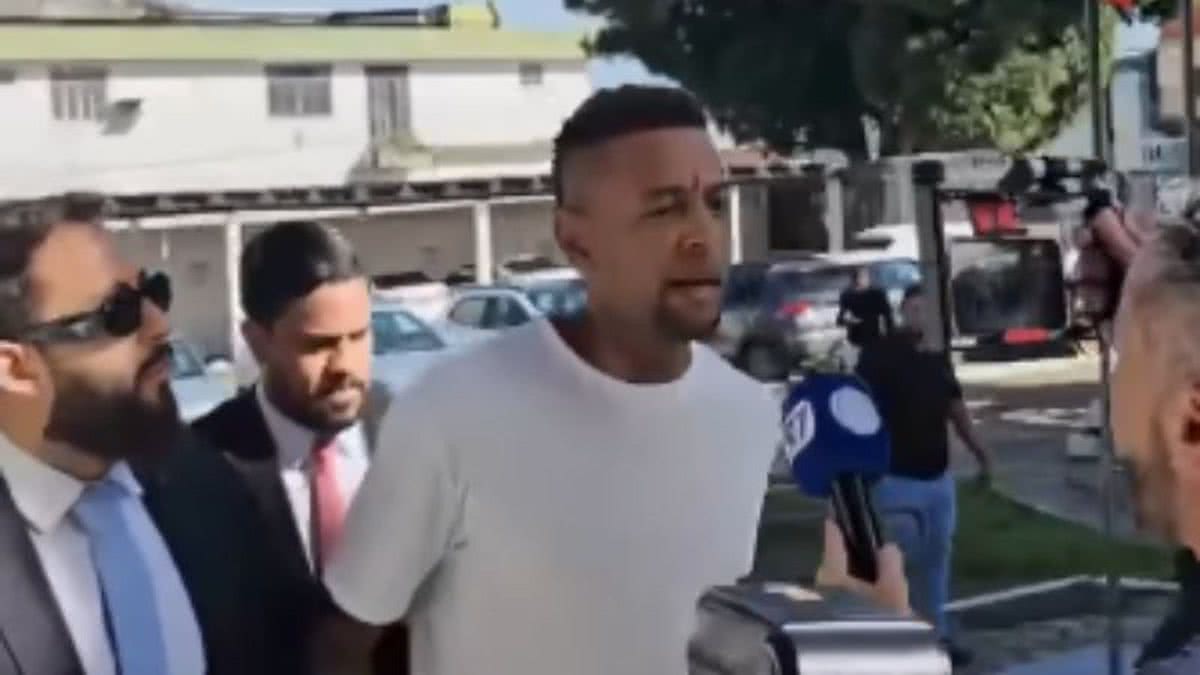 Iuri Sheik chega a Fórum para júri popular por morte de empresário ...