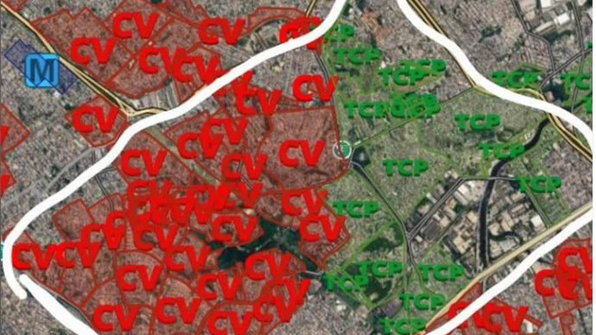 Mapa das facções vira guia de sobrevivência e passa a ser usado por ...