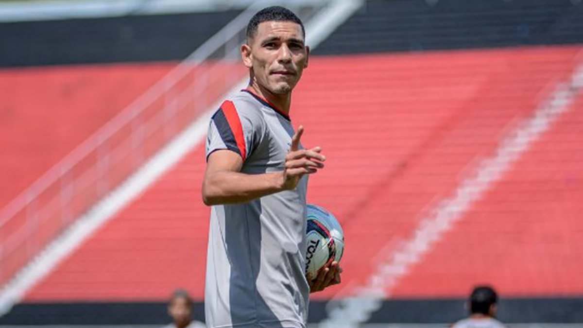 'Não teve comemoração por empate', diz jogador do Vitória