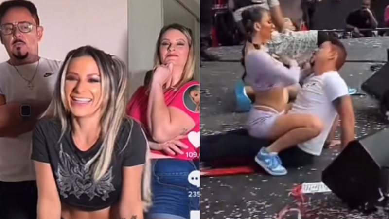Pai de influencer choca ao levar 'surra de bumbum “ de MC Pipokinha; homem é casado