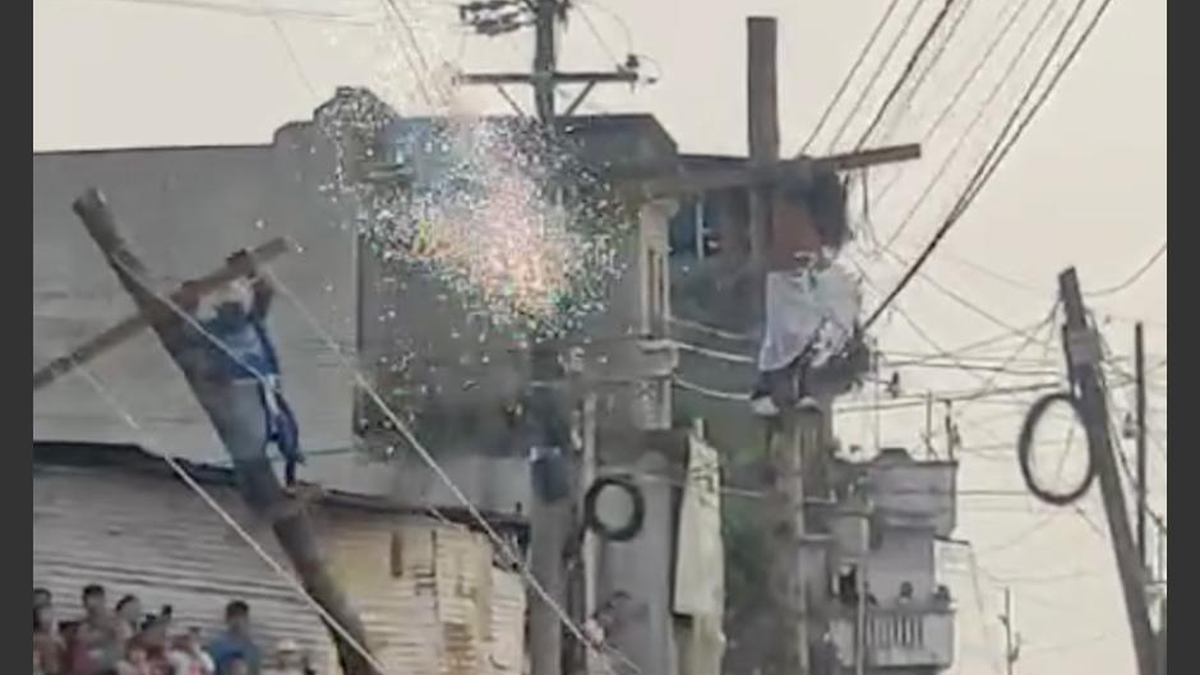 Ator que interpretava Jesus Cristo em encenação da via-sacra sofre ...