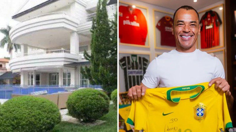 Conheça a mansão de Cafu que será leiloada por R$ 27 milhões