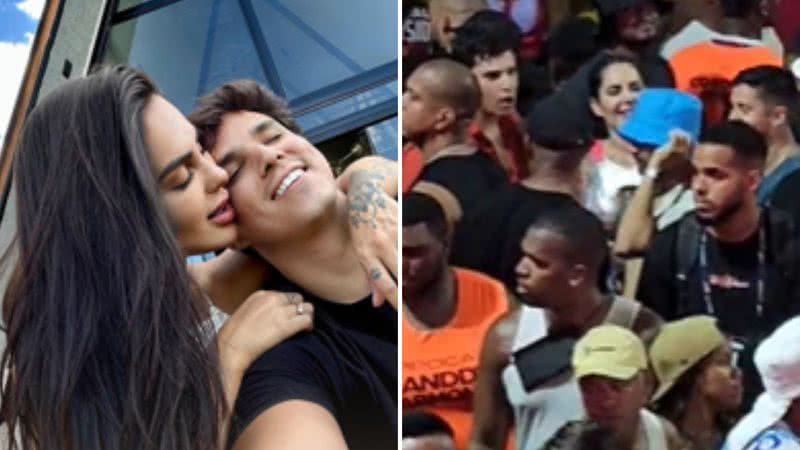 Bruno Cardoso e Brunna Bernardy, de "A Grande Conquista", curtem pipoca ...
