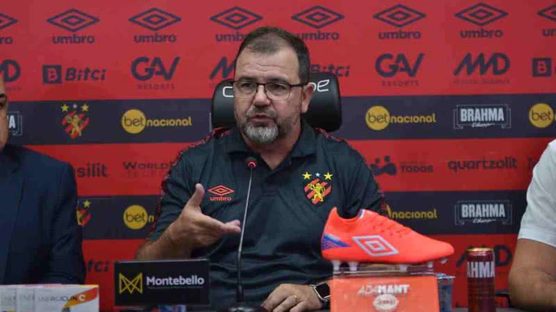 Enderson Moreira fala pela primeira no comando do Sport