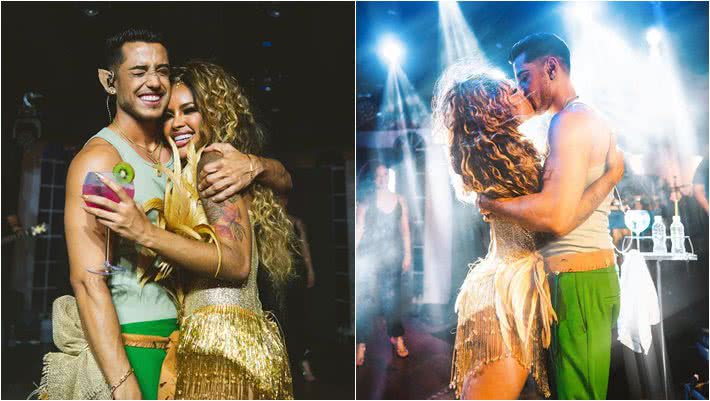 Kevi Jonny surpreende com anel e faz pedido a Sthe Matos em cima do palco; veja vídeo